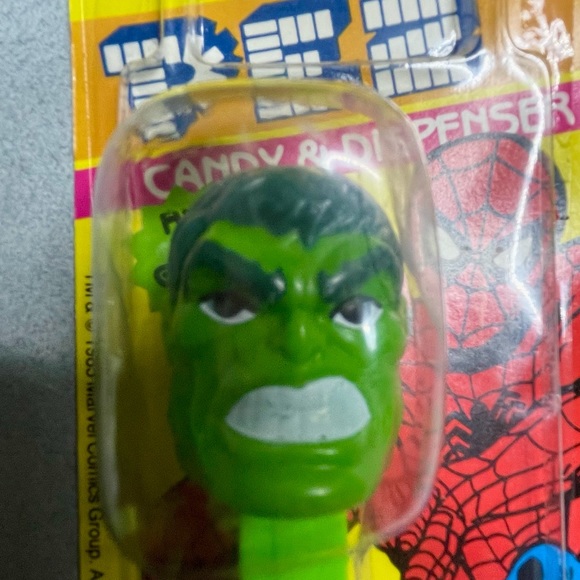 PEZ | Toys | Incredible Hulk Variant Pez Feet Candy Dispenser Iob Nos ...